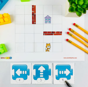 Help the cat get home safely! - ScratchJr Fun