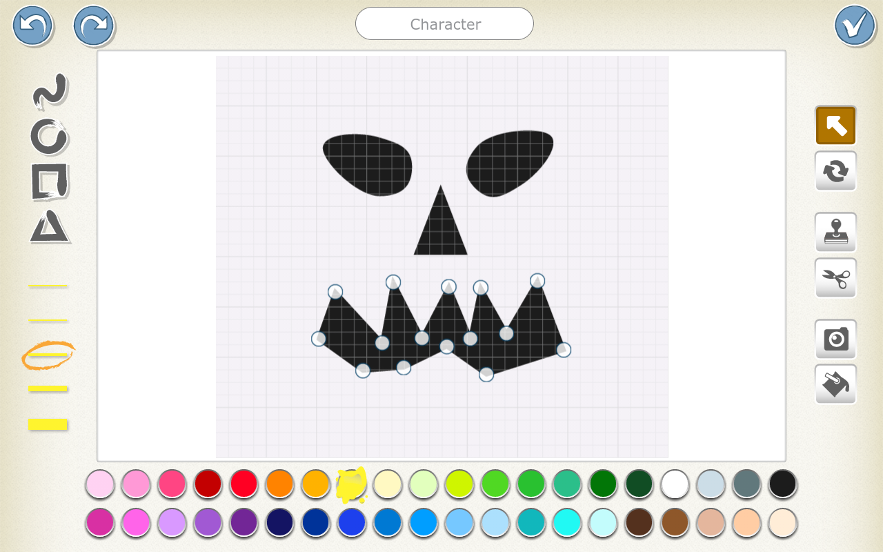 ScratchJr Halloween animation - carving and lighting up a Jack-o ...